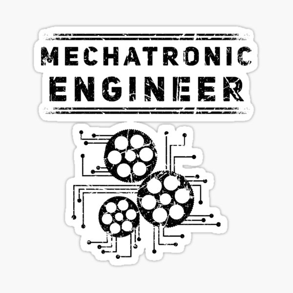 "Mechatronics Engineering Mechatronics Engineer Robotics" Sticker for ...