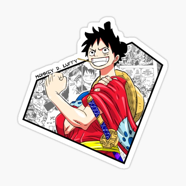 "ONE PEACE DESIGN" Sticker for Sale by MacoyWorks | Redbubble