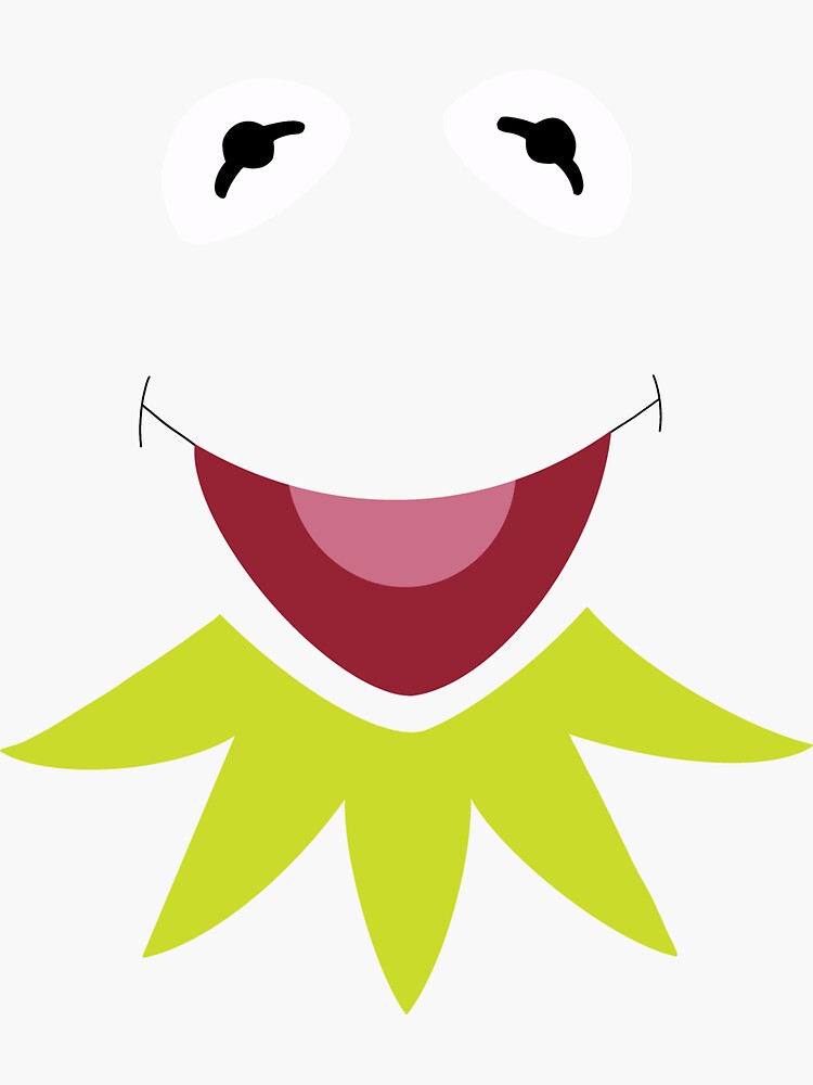 "kermit" Sticker for Sale by geekartistry | Redbubble