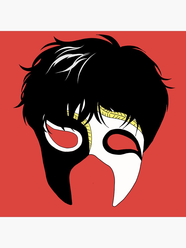 "Bj Alex Mask" Sticker for Sale by elainV | Redbubble