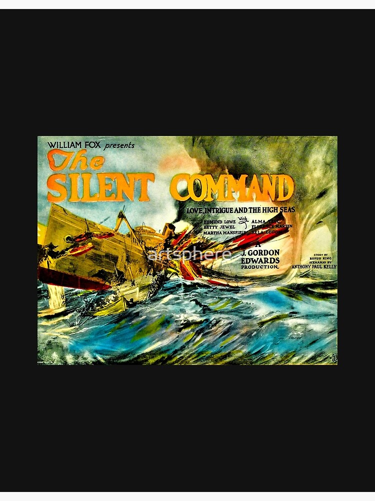 "The Silent Command, Ships, Navy, 1923 Silent Film" Greeting Card for Sale by artsphere | Redbubble