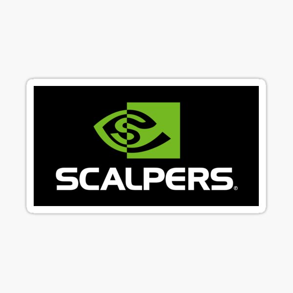 "Scalpers" Sticker by Azafran | Redbubble