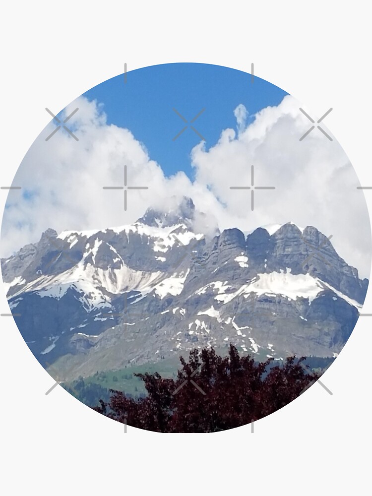 "Reveal the peak" Sticker for Sale by spellsinger | Redbubble