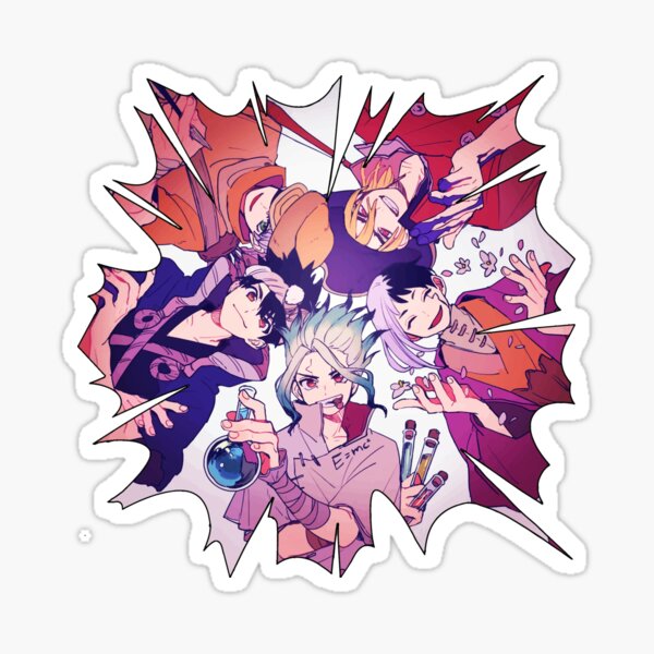 "Dr Stone" Sticker by TrpInc | Redbubble