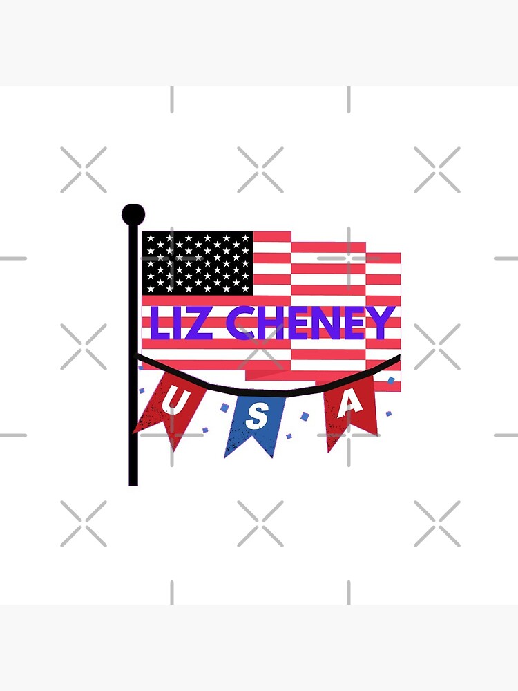 Liz Cheney USA Proud Pin Button sold by Negotiable Fanchette | SKU ...