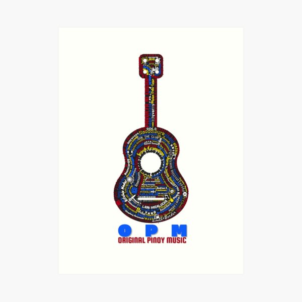 "OPM Original Pinoy Music Philippine Music" Art Print by ...