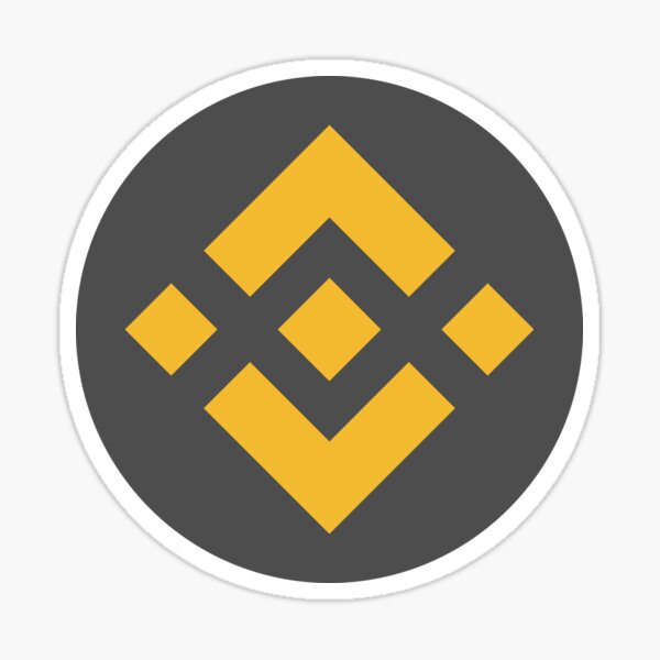 "Binance Coin Logo" Sticker for Sale by jimnicklaus | Redbubble
