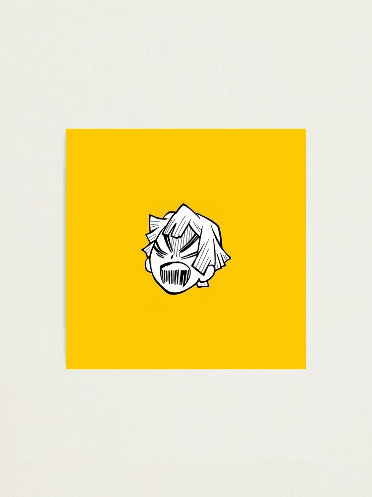 "Angry Zenitsu Kimetsu no Yaiba demon slayer anime cartoon ...