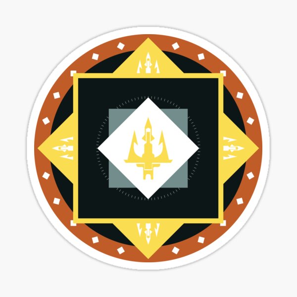 "Rivain Mandala - Dragon Age Geometric Art" Sticker for Sale by YTBooks ...