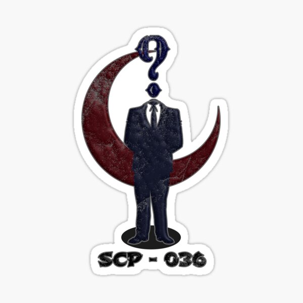 "SCP- Unknown Form" Sticker by Fanficguru | Redbubble