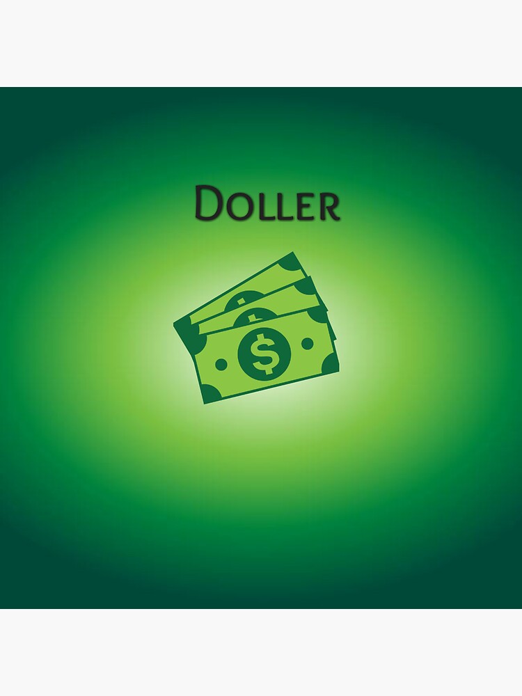 "Doller designs smart work" Sticker for Sale by Nisha7206 | Redbubble