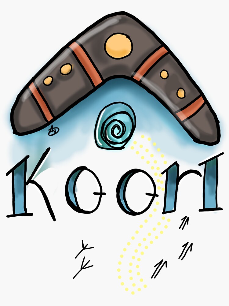 "Korri" Sticker for Sale by SpassaDazza | Redbubble