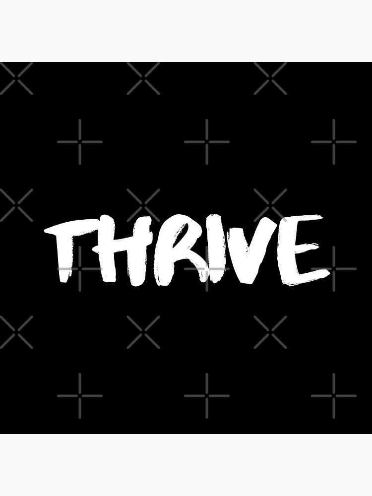 "Thrive" Sticker for Sale by Lauleyne | Redbubble