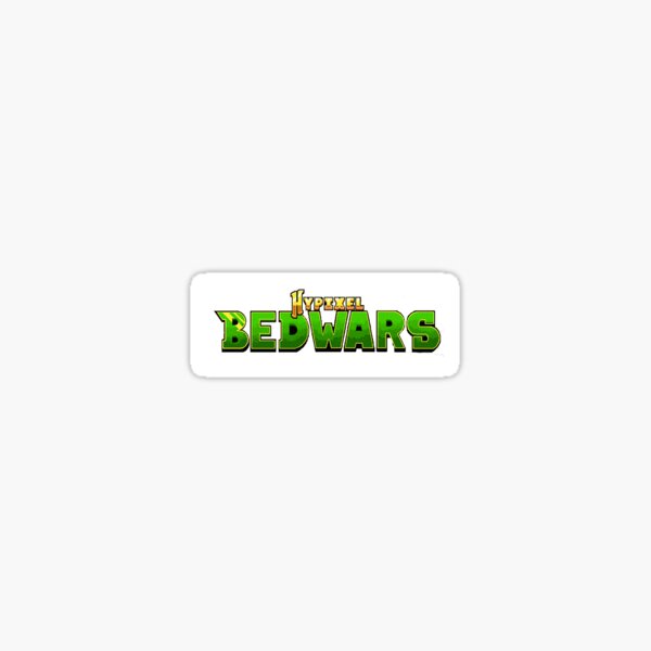 Pegatinas: Hypixel Bedwars | Redbubble
