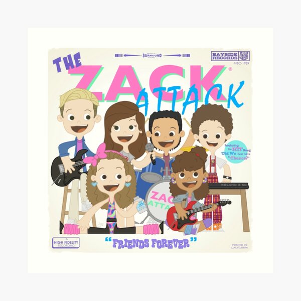 "The Zack Attack" Art Print for Sale by jo3bot | Redbubble