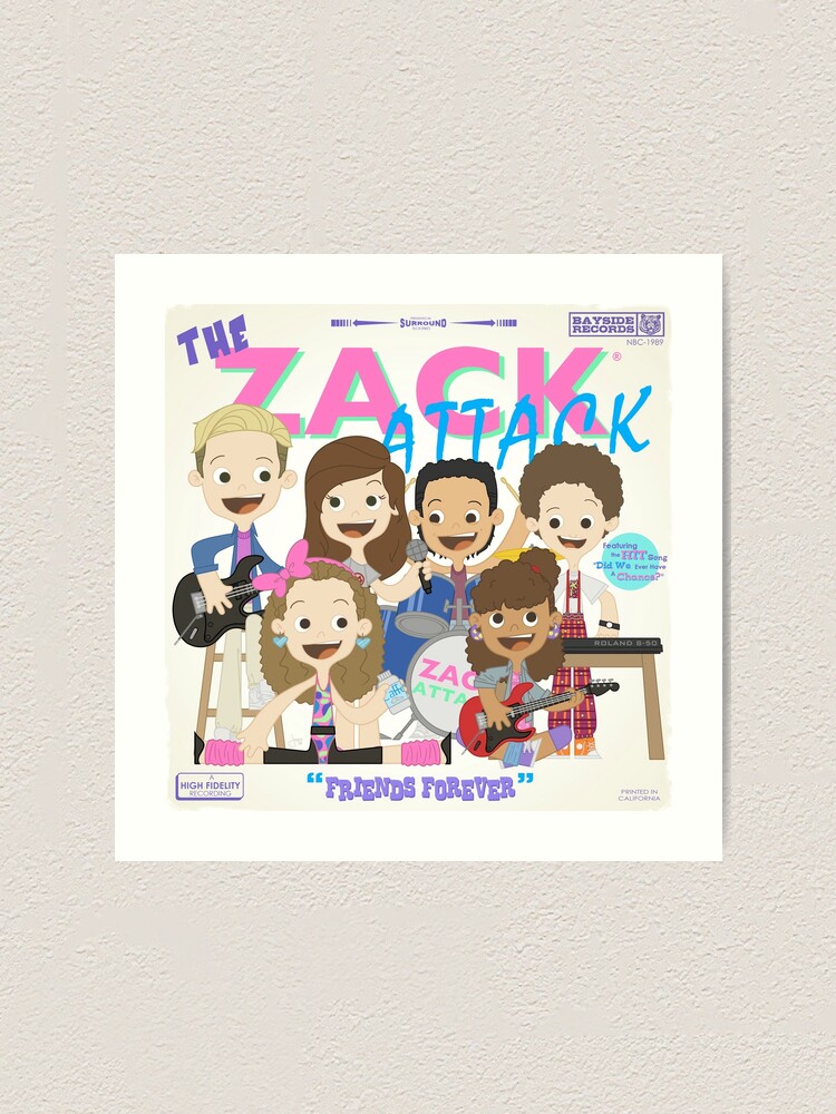 "The Zack Attack" Art Print for Sale by jo3bot | Redbubble