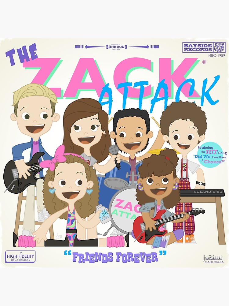 "The Zack Attack" Art Print for Sale by jo3bot | Redbubble
