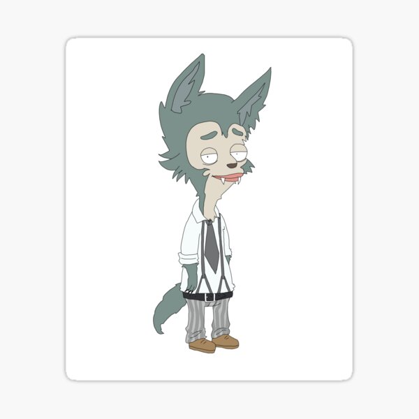 "legoshi" Sticker by MIURP | Redbubble