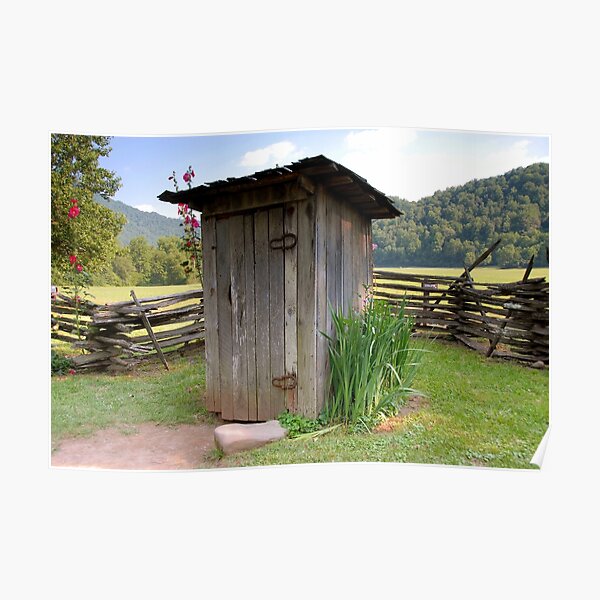 "Outhouse" Poster by dltphoto | Redbubble