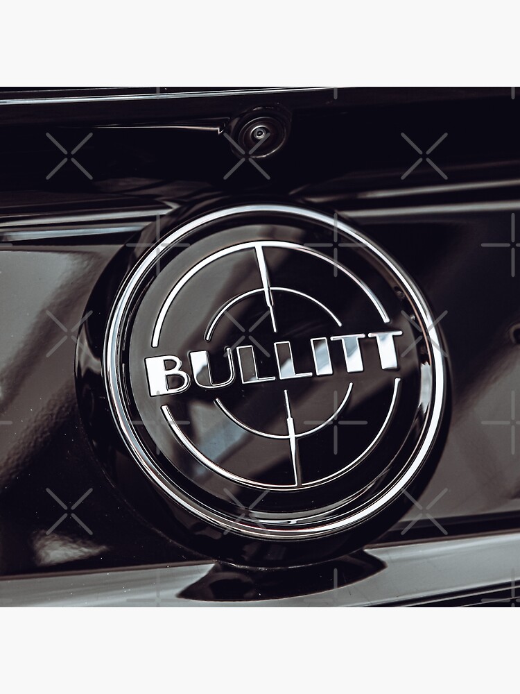"Ford Mustang Bullitt" Poster by autoaddict | Redbubble