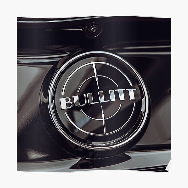 "Ford Mustang Bullitt" Poster by autoaddict | Redbubble