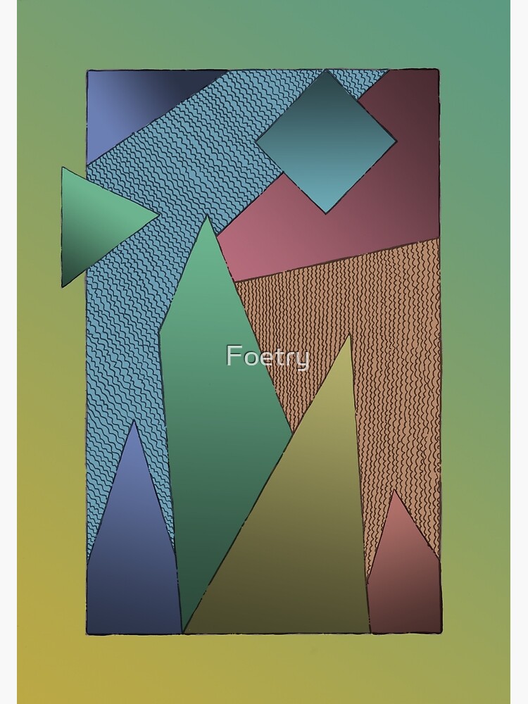 "Theory of Elements" Poster for Sale by Foetry | Redbubble