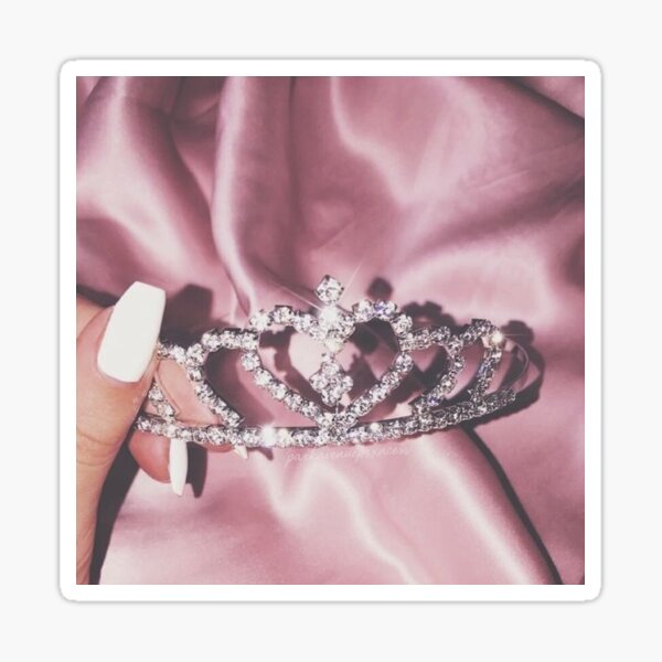 "tiara" Sticker for Sale by sqftv | Redbubble