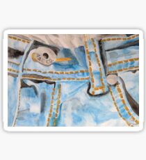 Denim Jeans Stickers | Redbubble