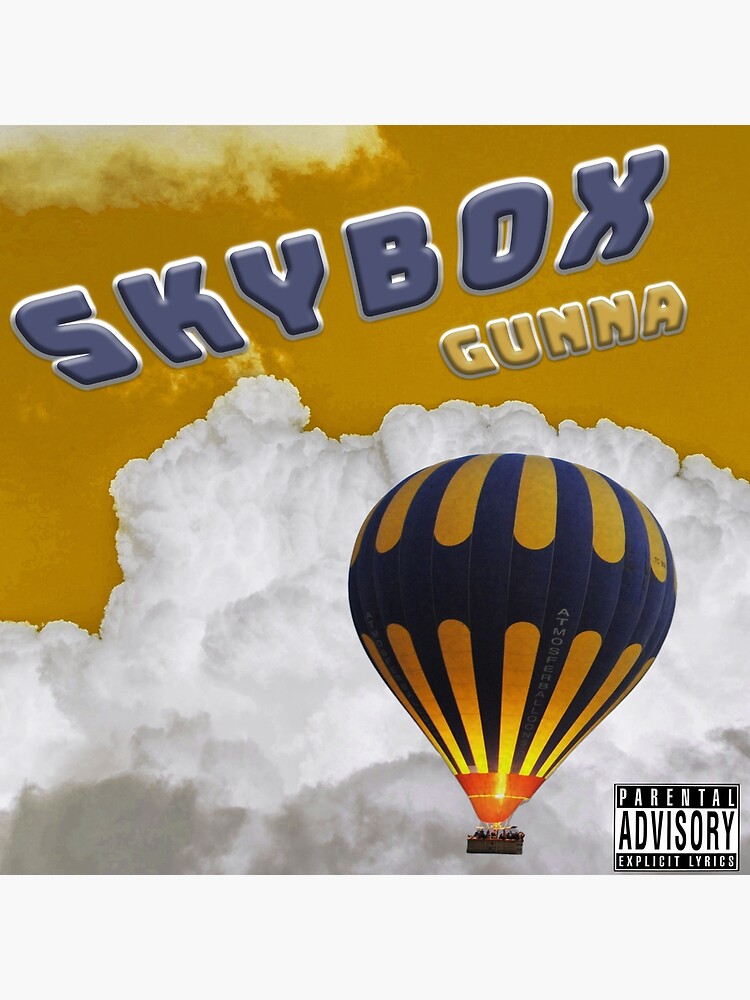 "Gunna Skybox art" Poster for Sale by DumbbellCollege | Redbubble
