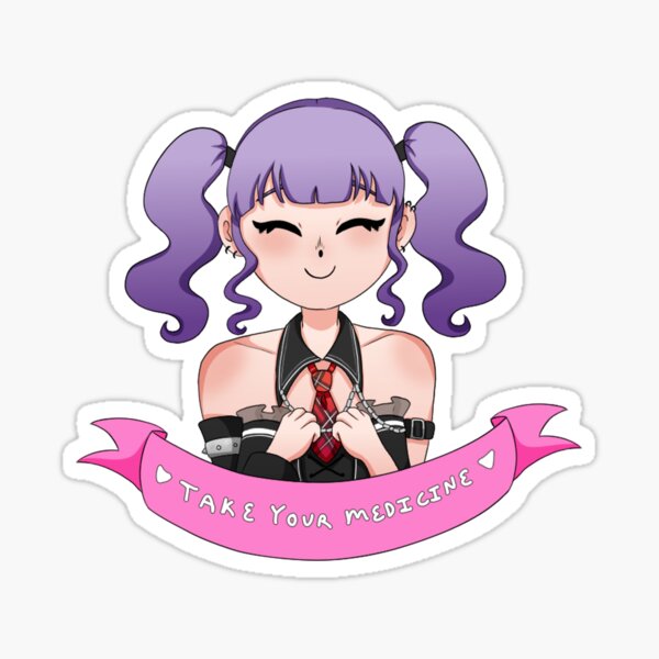 "Self care Ako" Sticker for Sale by Dood-Bot | Redbubble