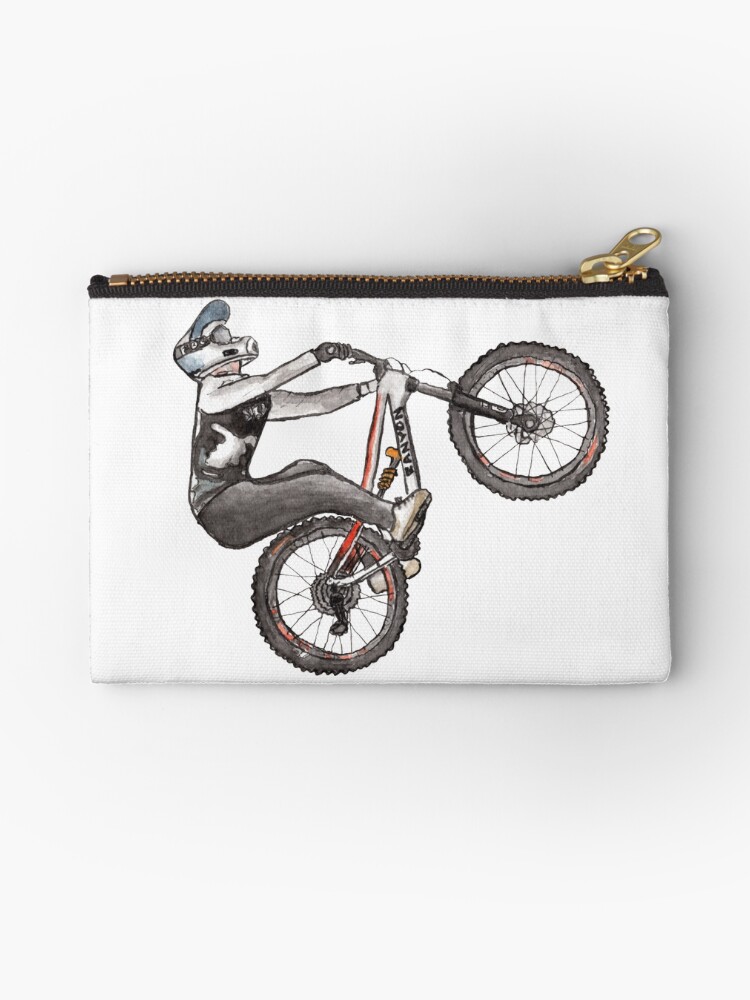 "Fabio Wibmer Backflip" Zipper Pouch for Sale by Worldofcolour | Redbubble