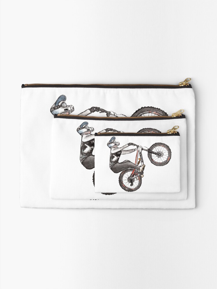 "Fabio Wibmer Backflip" Zipper Pouch for Sale by Worldofcolour | Redbubble