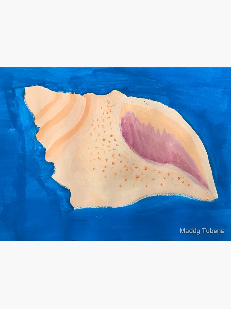 "Conch " Sticker for Sale by maddytube22 | Redbubble
