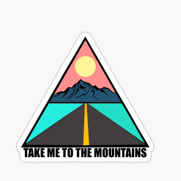 "Hit the road" Sticker by Balthershop | Redbubble