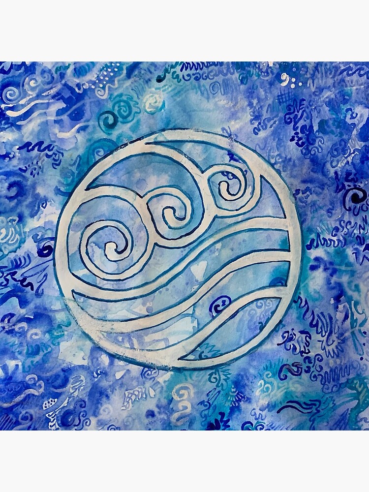 "Water Tribe Symbol ATLA" Poster by hns-arts | Redbubble