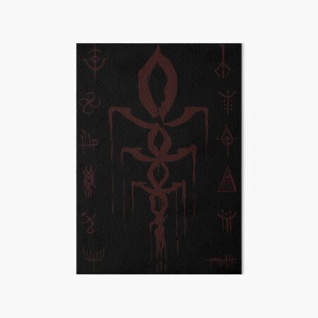"Corruption covenant bloodborne caryll rune " Art Board Print for Sale ...