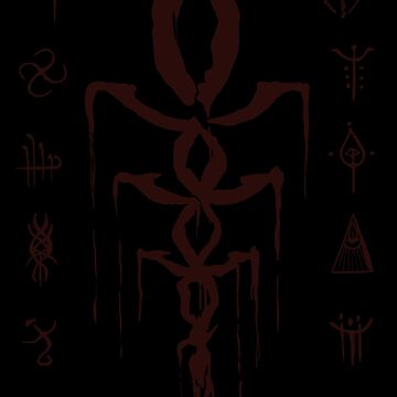 "Corruption covenant bloodborne caryll rune " Sticker for Sale by ...