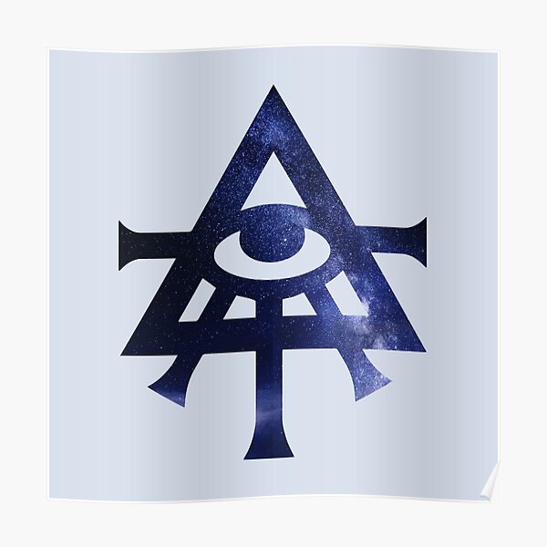 "Craftworld Eldar Star Seer Rune" Poster for Sale by theWebway | Redbubble