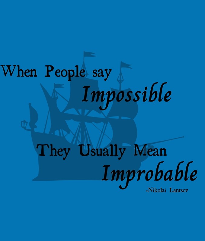 "Nikolai Improbable" by WanderingReader | Redbubble