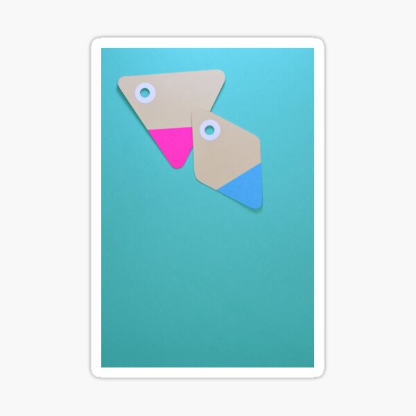 "Tri Color " Sticker by BeLookGood | Redbubble