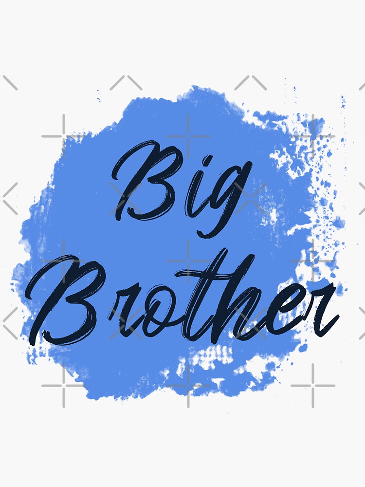 "Big Brother" Sticker for Sale by lordapoth | Redbubble