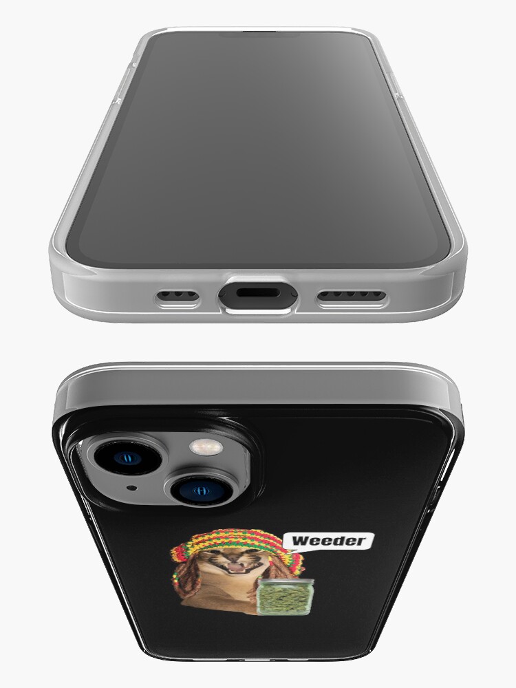 "Big Floppa Cat Meme Fanter Funny Weed (Caracal)" iPhone Case for Sale ...