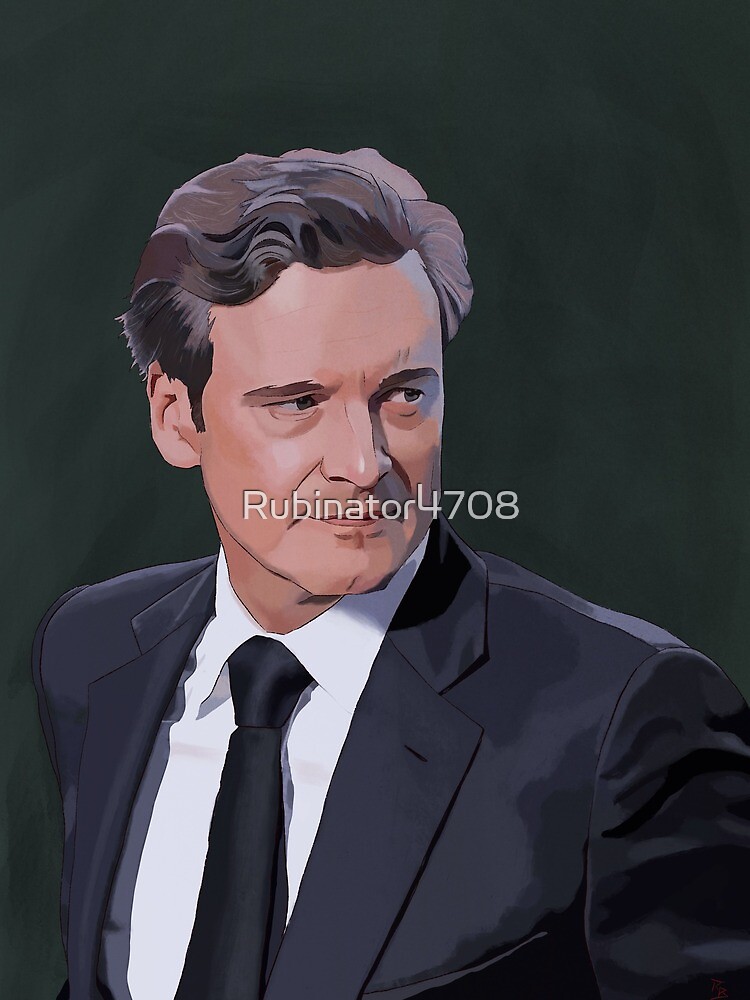 "Colin Firth Portrait" Art Print for Sale by Rubinator4708 | Redbubble