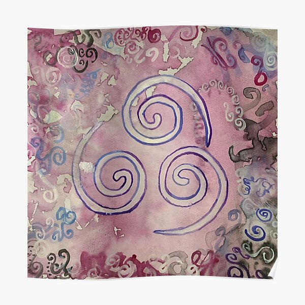 "Air Nomad Symbol ATLA" Poster by hns-arts | Redbubble