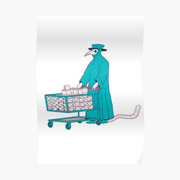 "HOARDING DOCTOR" Poster for Sale by TRIPPIESTEFF | Redbubble
