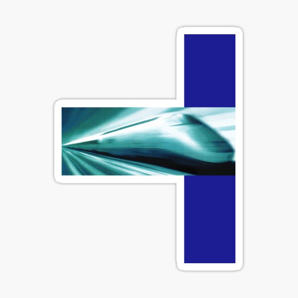 "Futuristic high speed train" Sticker for Sale by Leonardo-98 | Redbubble