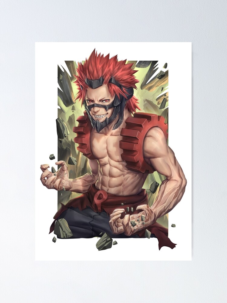 "Eijiro Kirishima" Poster by christianamiel | Redbubble