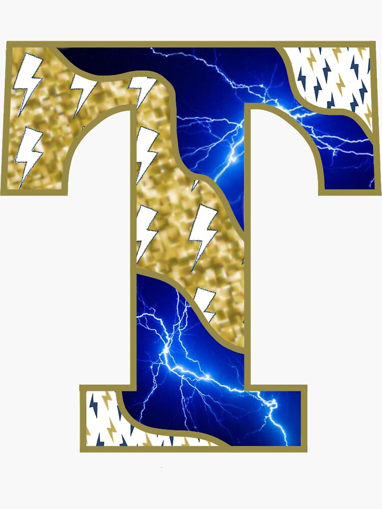 "Trine University Power T" Sticker for Sale by Julianna Foy | Redbubble