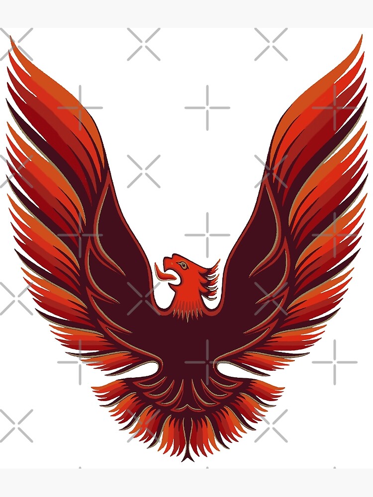 "Phoenix, Firebird" Poster for Sale by Pinup-phoenix | Redbubble