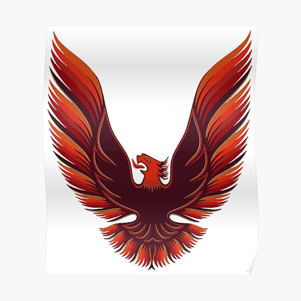 "Phoenix, Firebird" Poster for Sale by Pinup-phoenix | Redbubble